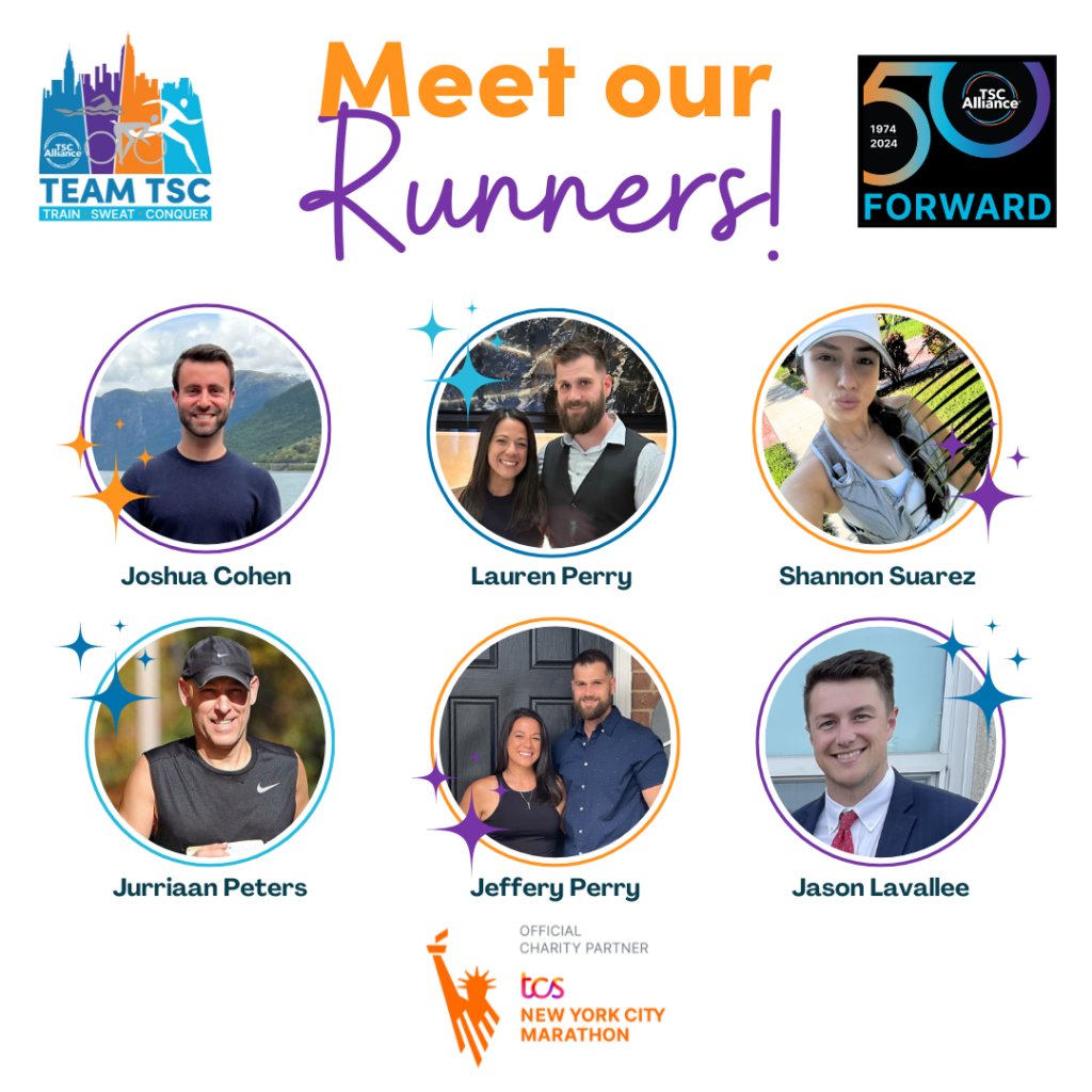 Meet the 2024 Team TSC NYC Marathon runners! - TSC Alliance